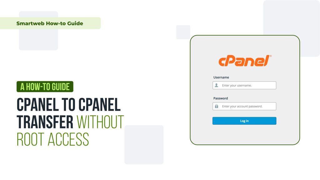How to Transfer a Cpanel Account to another CPanel