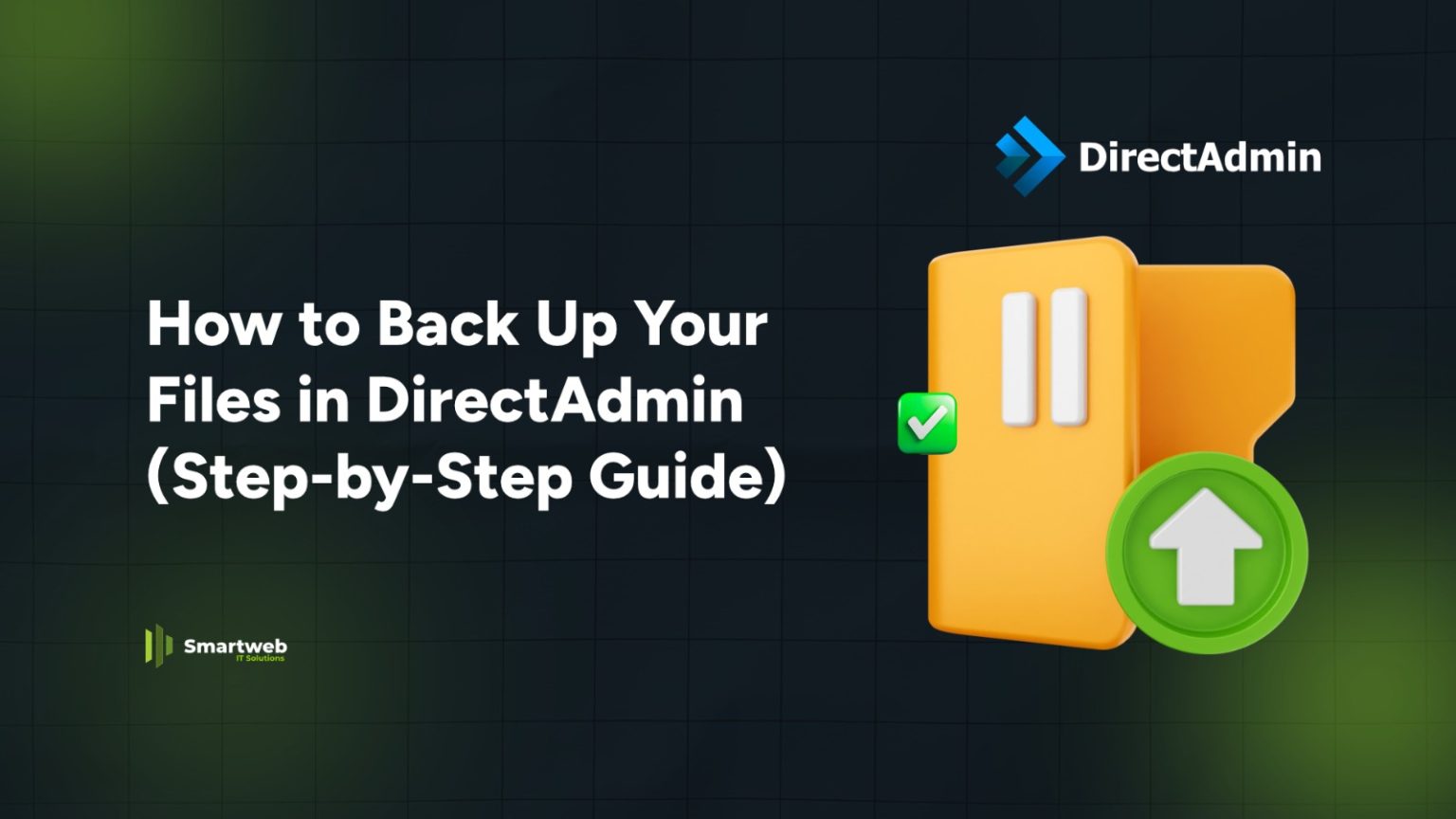 How to Back Up Your Files in DirectAdmin